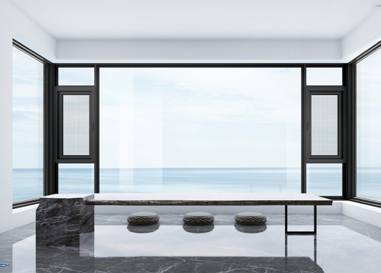 Modern Soundproof Window Design - Kanod GE75 Casement Windows