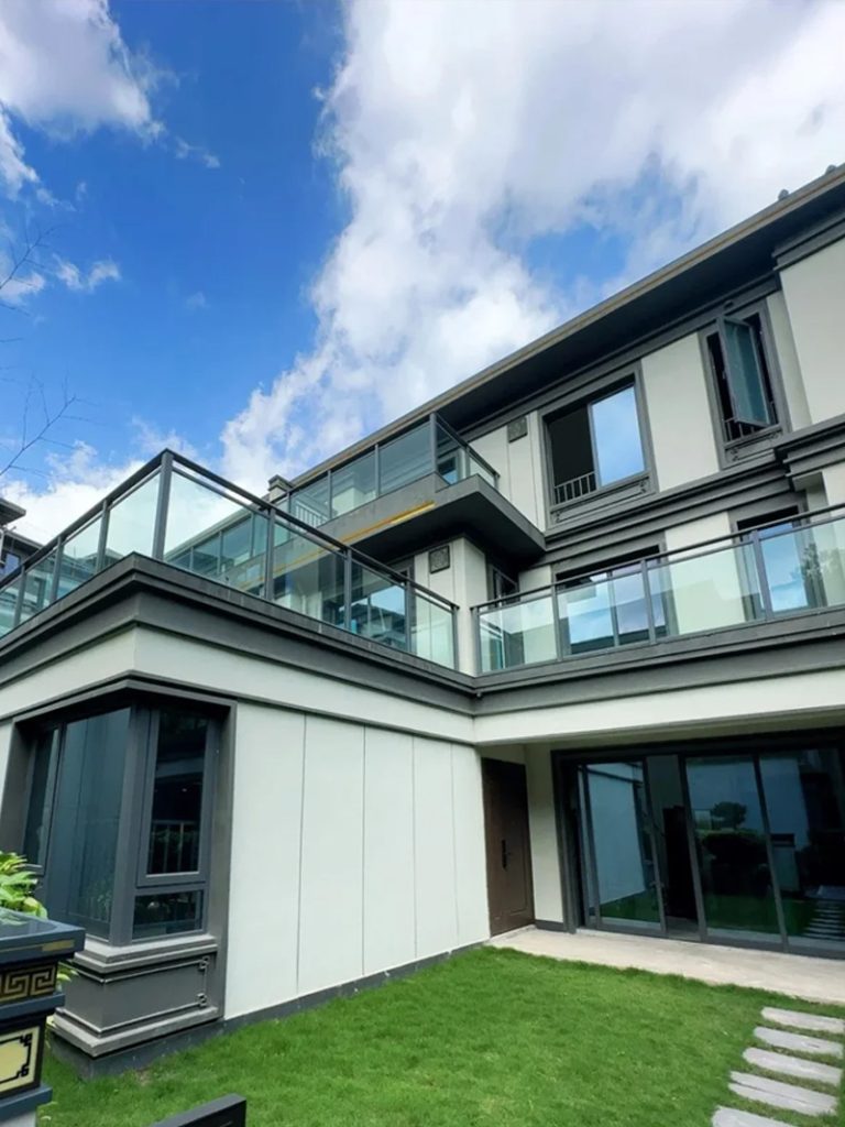 Customized windows and door for Malaysian Villas project- kanod windows