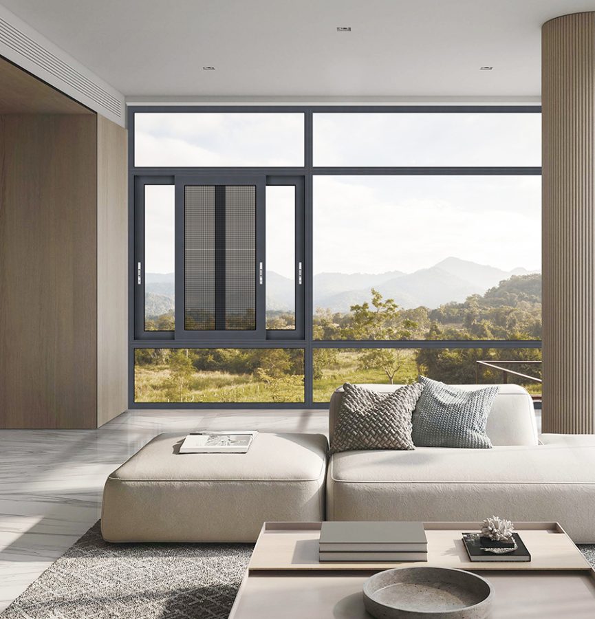 Aluminium Sliding Windows | Zunshang Series Double Sliding Window – Kanod