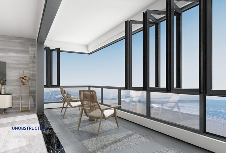 Kanod 50 Series Folding Kitchen Window | Double Glazed Bifold Windows