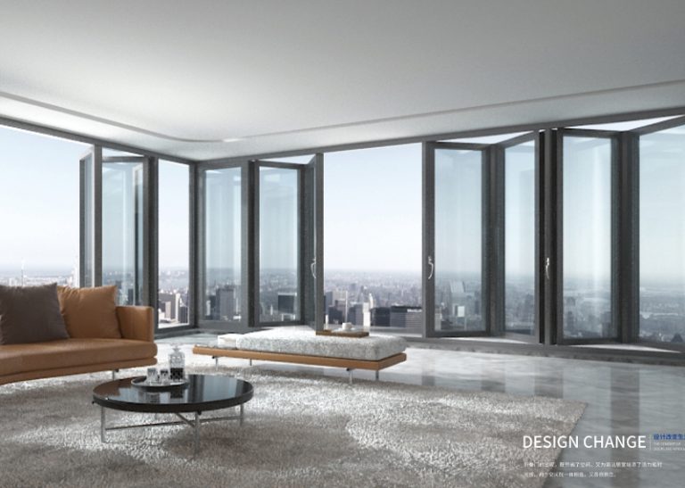 Kanod 120 Series Aluminum Folding Door - kanod bi folding doors system