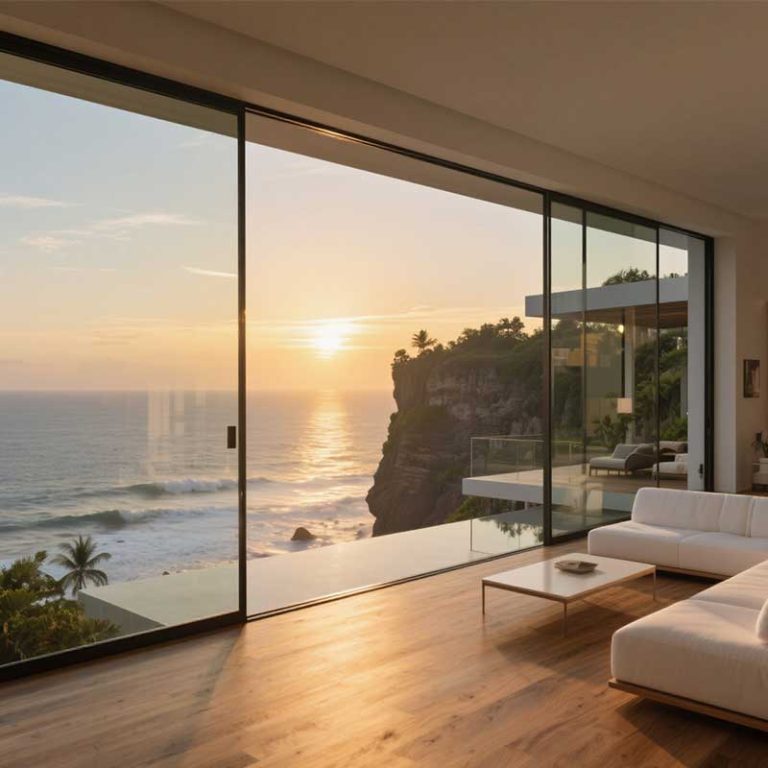 custom luxury windows doors for indonesian villas | kanod supplier