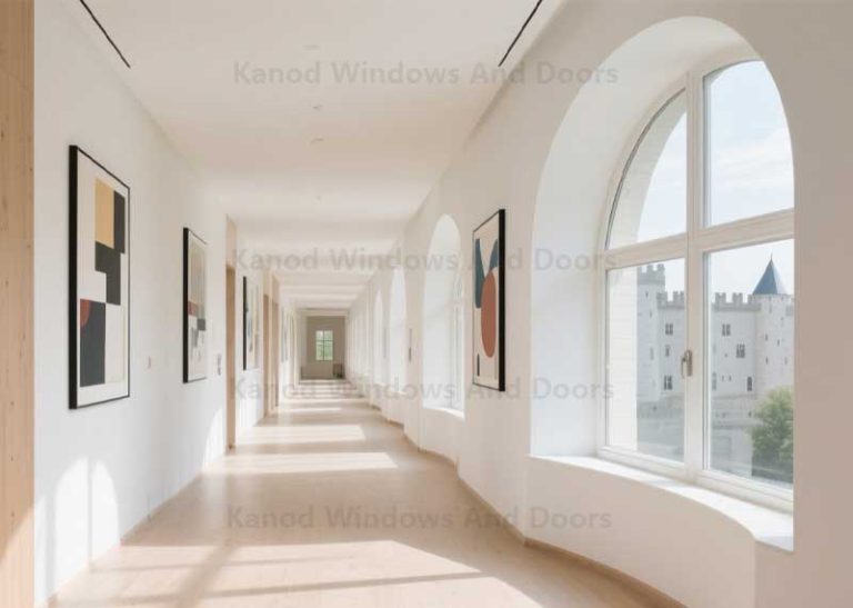 Castle Arched Windows | Custom Shaped Replacement Windows - Kanod