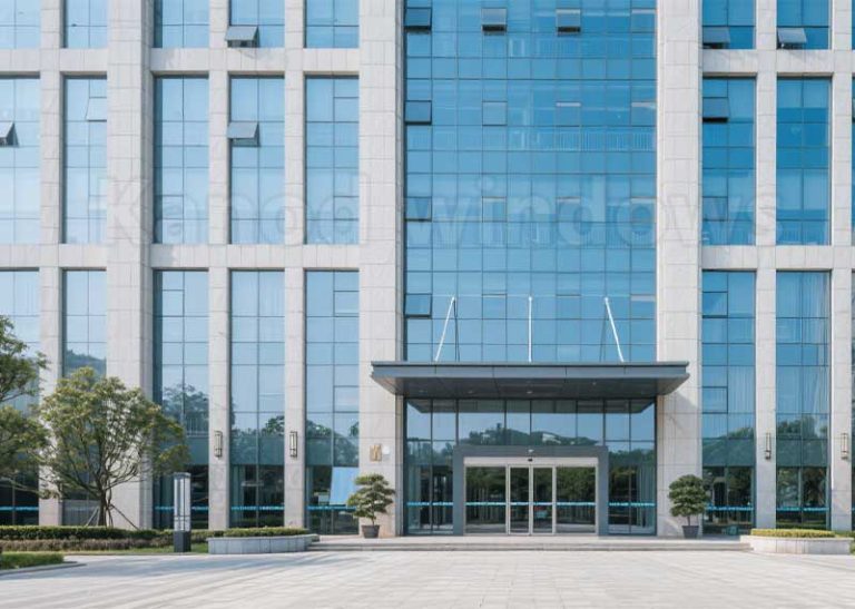 Glass Curtain Wall & Aluminium Facade Systems | Kanod windows